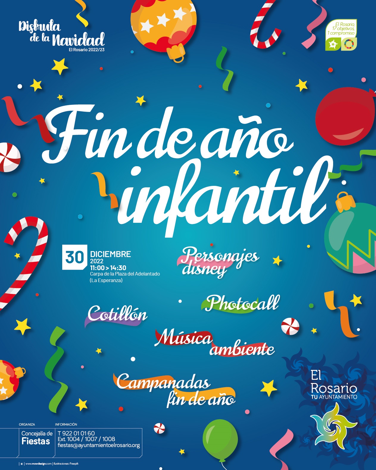 El Rosario estrena fiesta infantil de Fin de Año el próximo viernes 30 ...