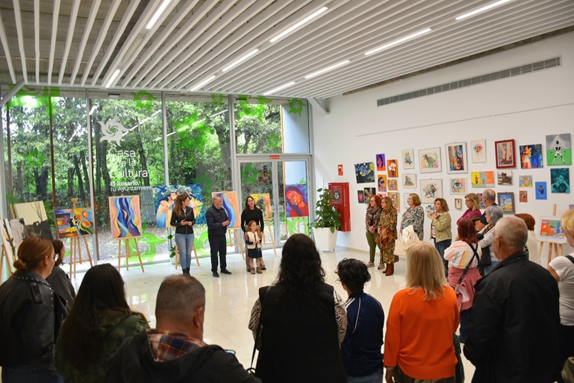19 artistas amateur de El Rosario protagonizan la exposición “Arte ...