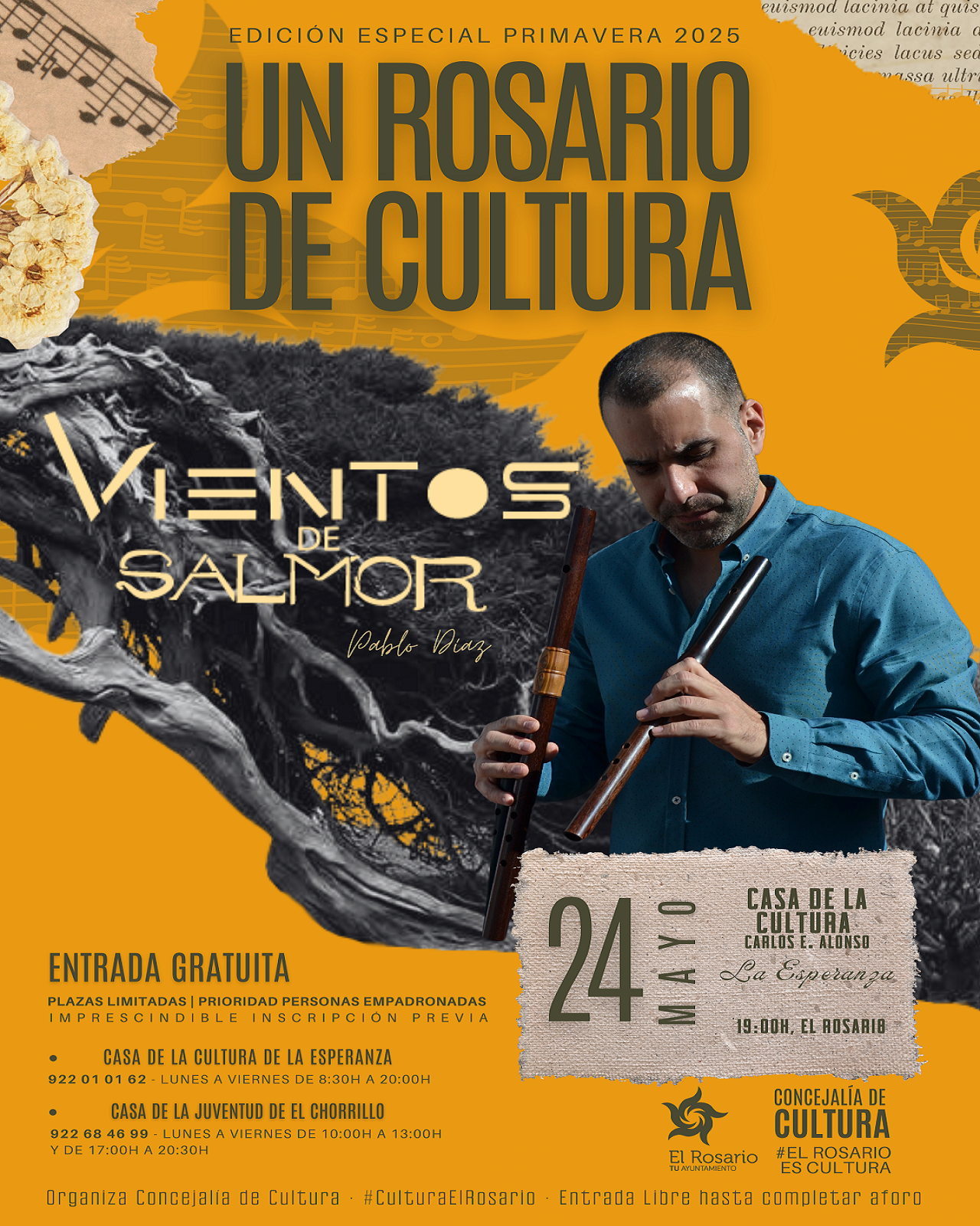 Concierto "Vientos de Salmor" (24 de mayo) – Web Ayuntamiento El Rosario